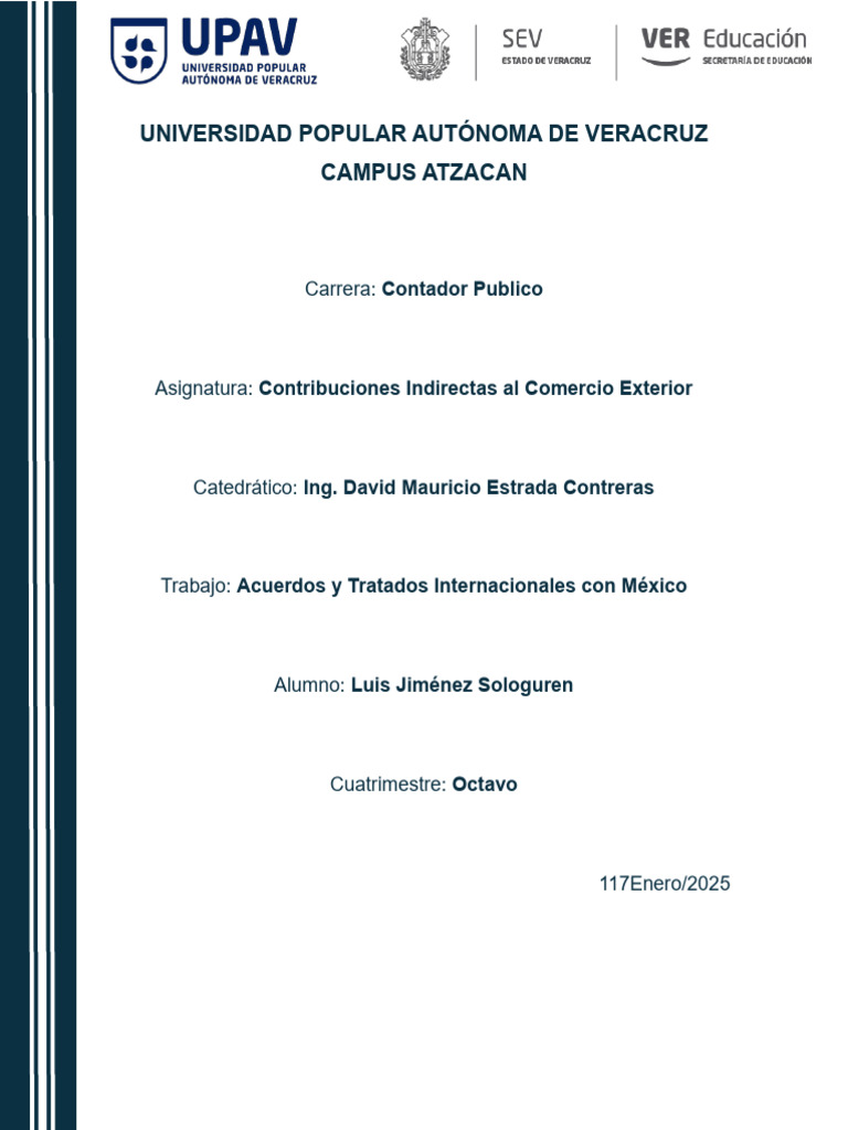 Tratados Internacionales de México 2025 | PDF | Tratado de Libre ...