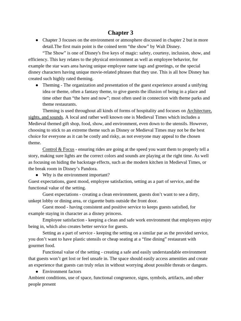 Chapter 3 Summary Pdf