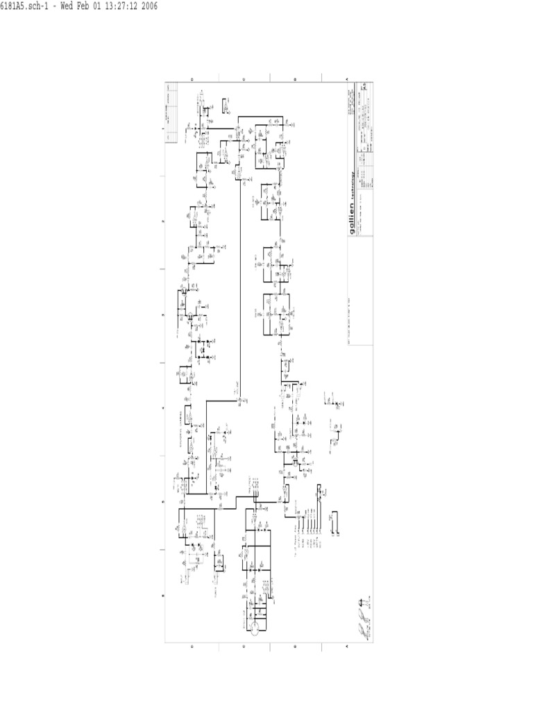 Gallien Krueger Backline 600 | PDF