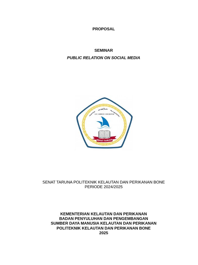 contoh edit Proposal 2 | PDF