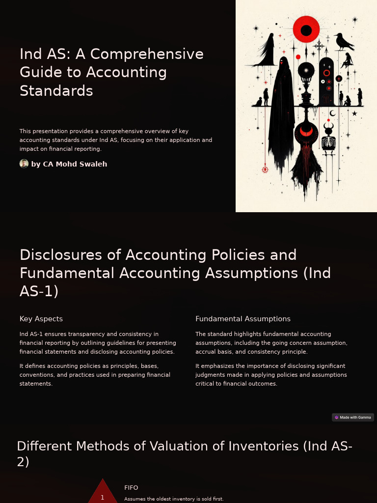Ind As A Comprehensive Guide To Accounting Standards | PDF | Inventory ...
