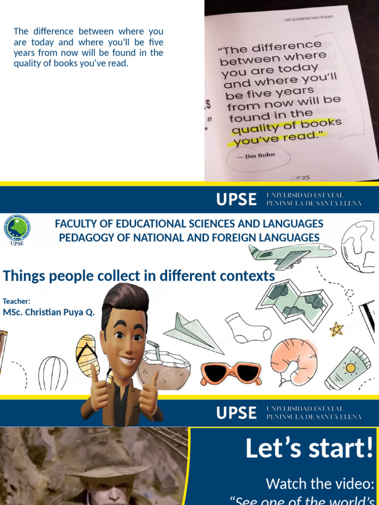 Topic 1 Things People Collect in Different Contexts | PDF | Cognition ...