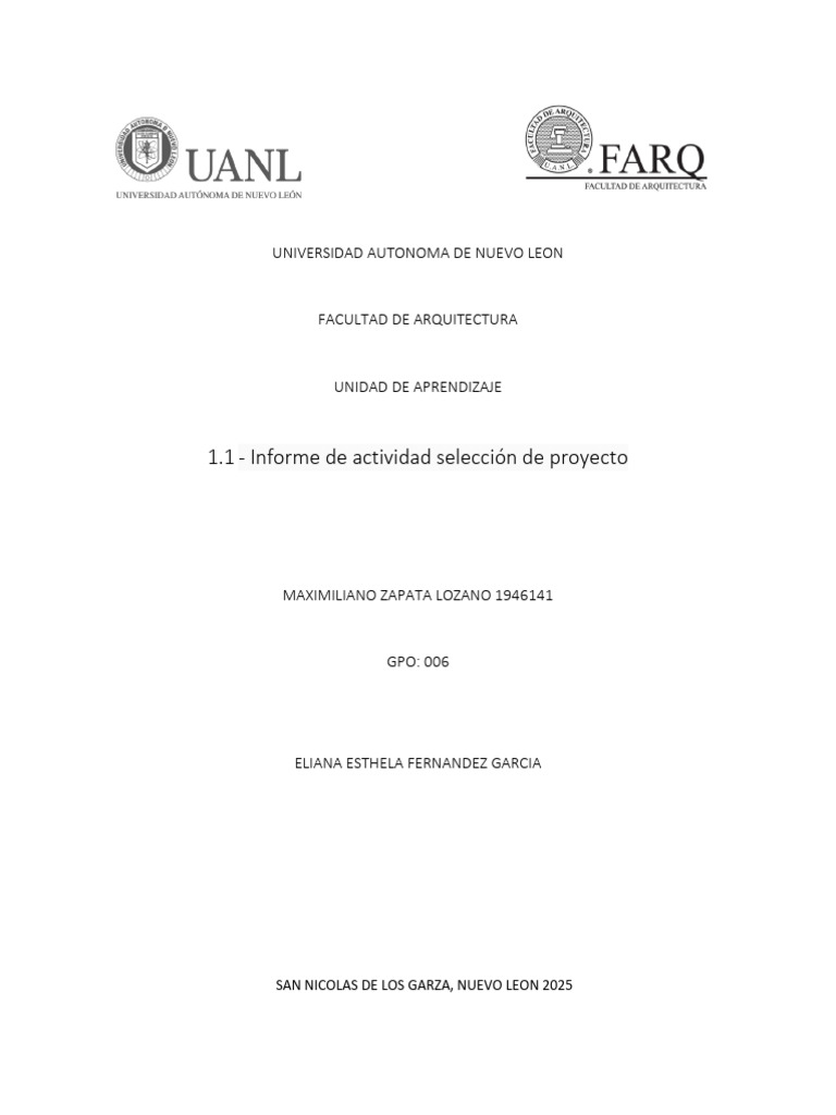 RGAC-006-MAXIMILIANO ZAPATA PROYEC 2 | PDF