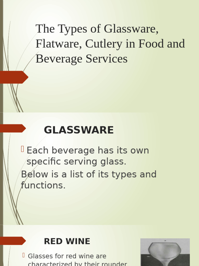 Essential Glassware and Flatware Guide | PDF | Spoon | Tableware