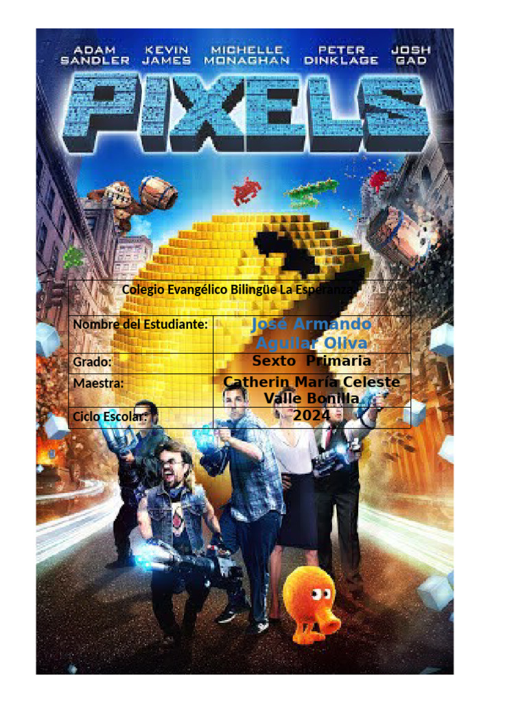 Calcomania de Pixels | PDF