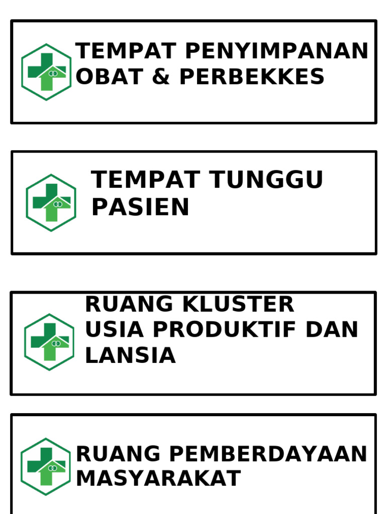 Label Ruang PKD Ilp | PDF
