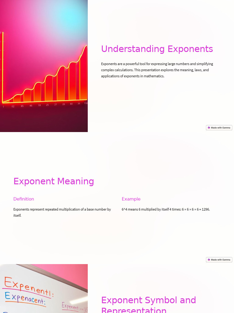 Understanding Exponents | PDF