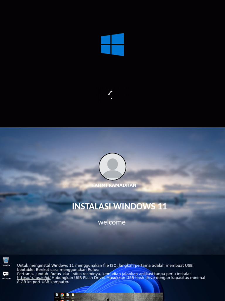 instalasi windows 11 | PDF instalasi windows 11 | PDF