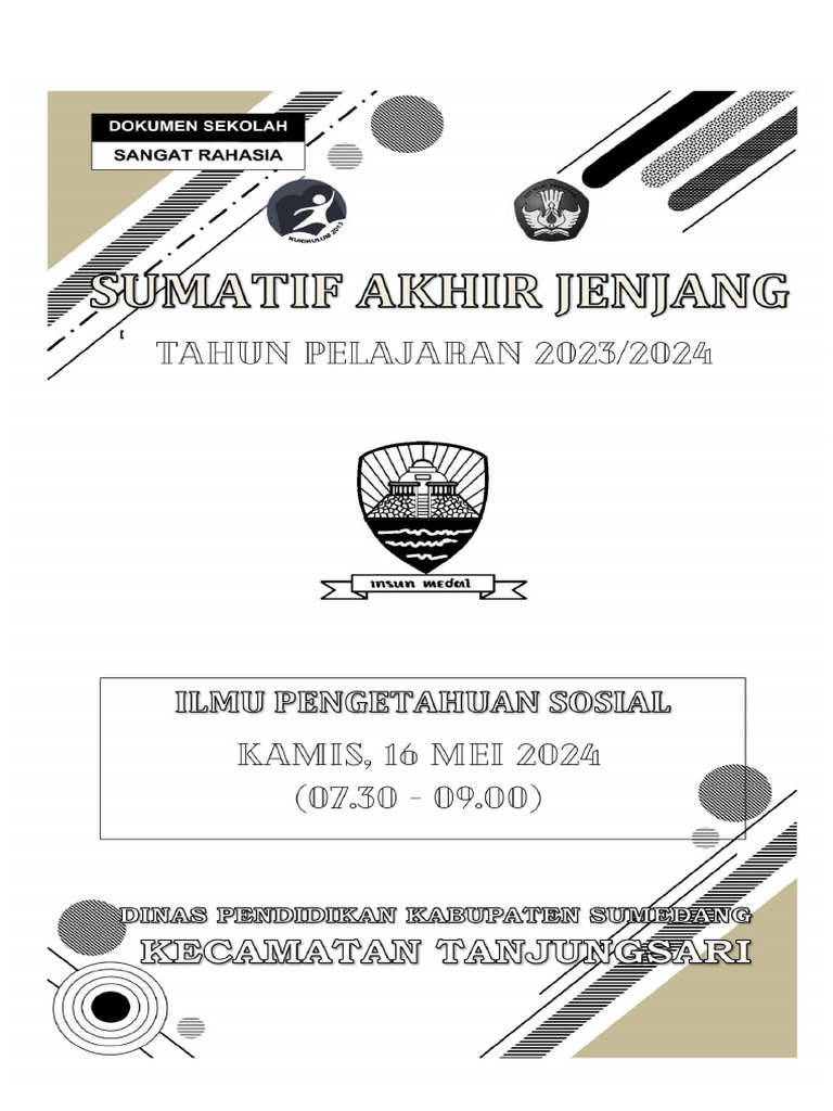 Soal Saj Ips 2024 | PDF