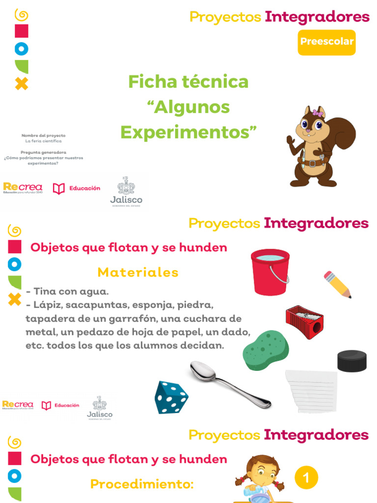 Experimentos Científicos para Primaria | PDF