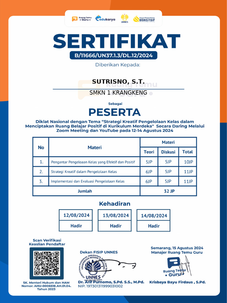 12-140824 - Ruang Temu Guru - 32JP - Srategi Kreatif Pengelolaan Kelas ...