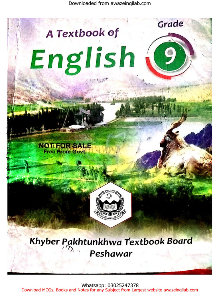 English 9th Class KPK Textbook PDF Neat | PDF