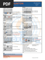 Harrow Bangkok Calendar 2019-20 | PDF | Thailand | Traditions
