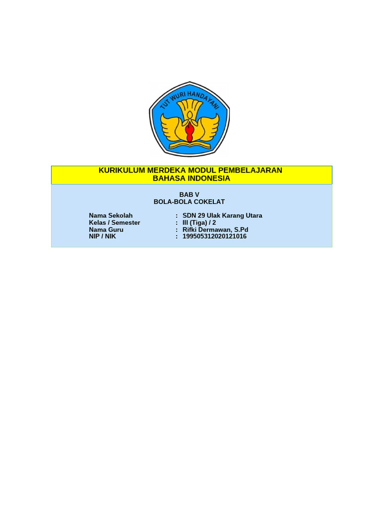 Modul Ajar Bab 5 (1) | PDF