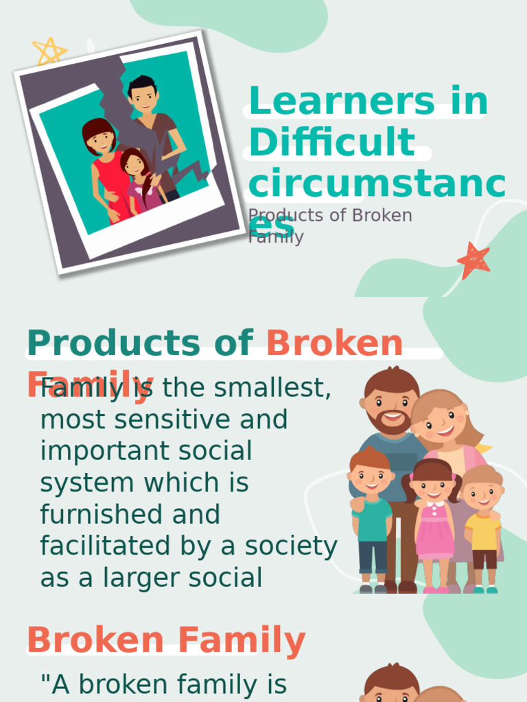 Impact of Broken Families on Learners | PDF