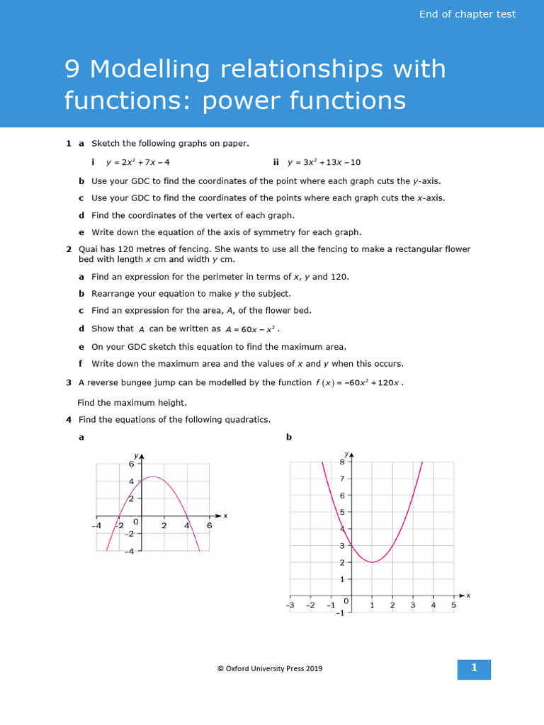 Review 01 - Part 3 - Power Functions & Optimisation | PDF
