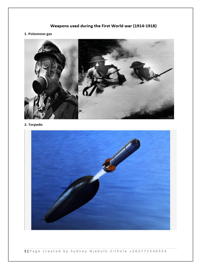 Torpedoes in WW1 Naval Warfare | PDF | Submarines | Torpedo