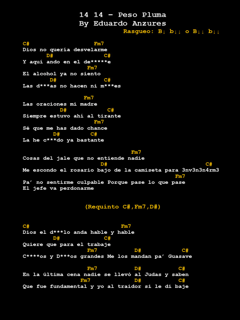 14 14 - Peso Pluma | PDF