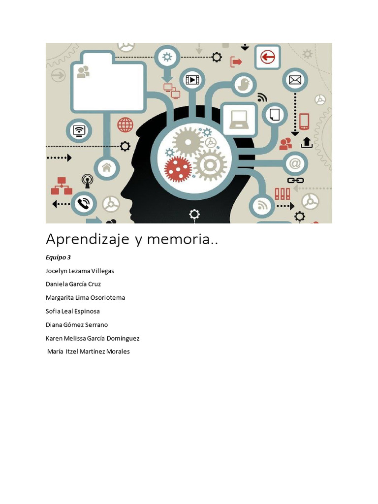 Tipos de Aprendizaje y Plasticidad Sináptica | PDF | Amnesia | Neuroplasticidad