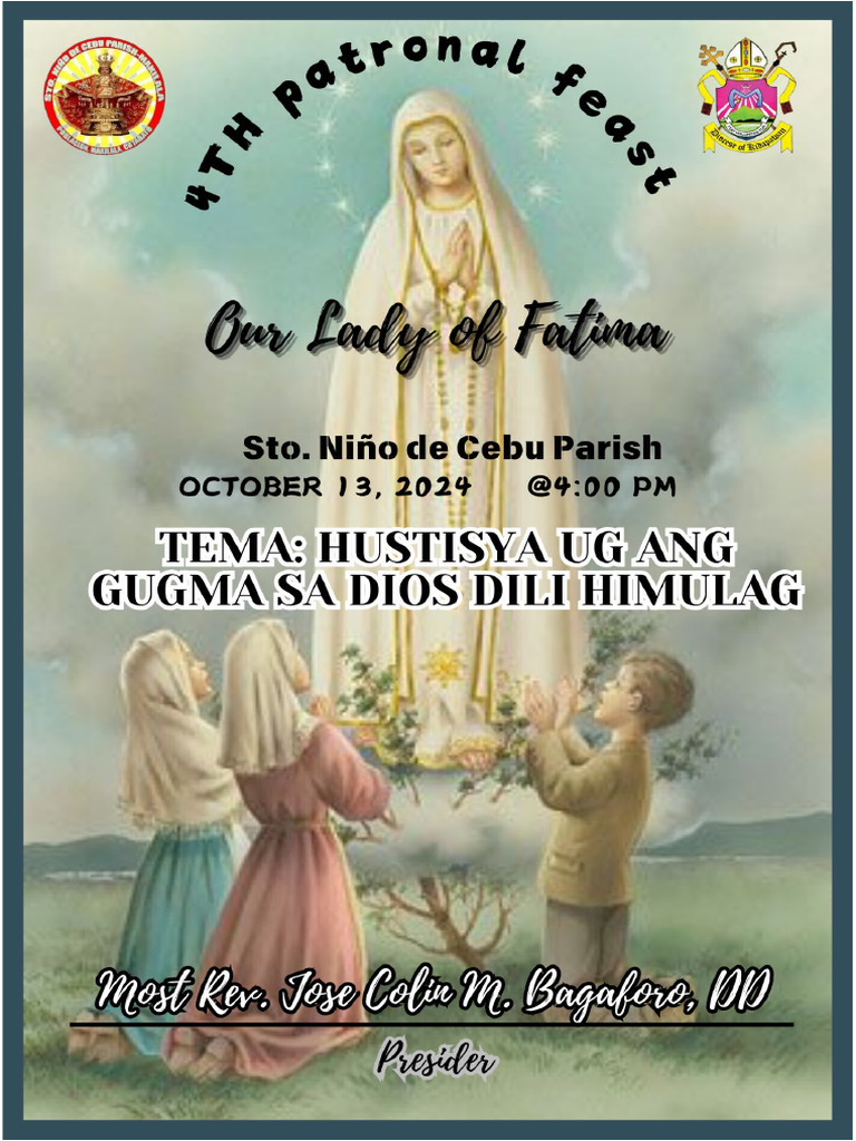 4th Patronal Fiasta Program.layout | PDF