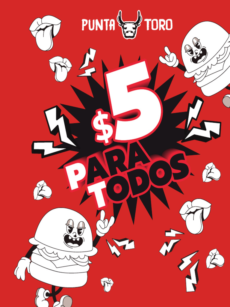 Menú Punta Toro: Nachos, Burgers y Bebidas | PDF | Cocina | Cocina ...