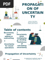 CIE A Level Physics: Uncertainties | PDF | Uncertainty | Metrology