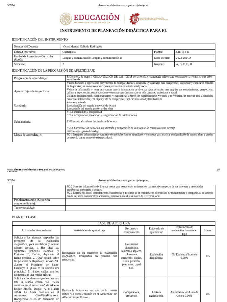Progresión 8 | PDF | Aprendizaje | Comunicación