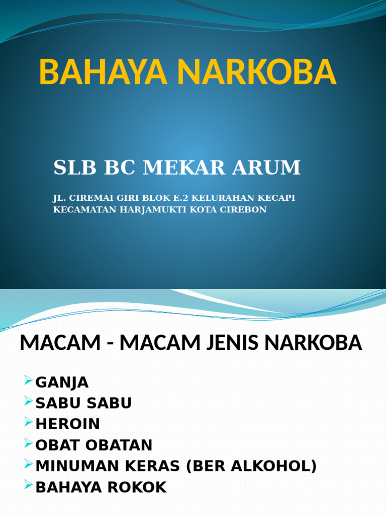 BAHAYA NARKOBA | PDF
