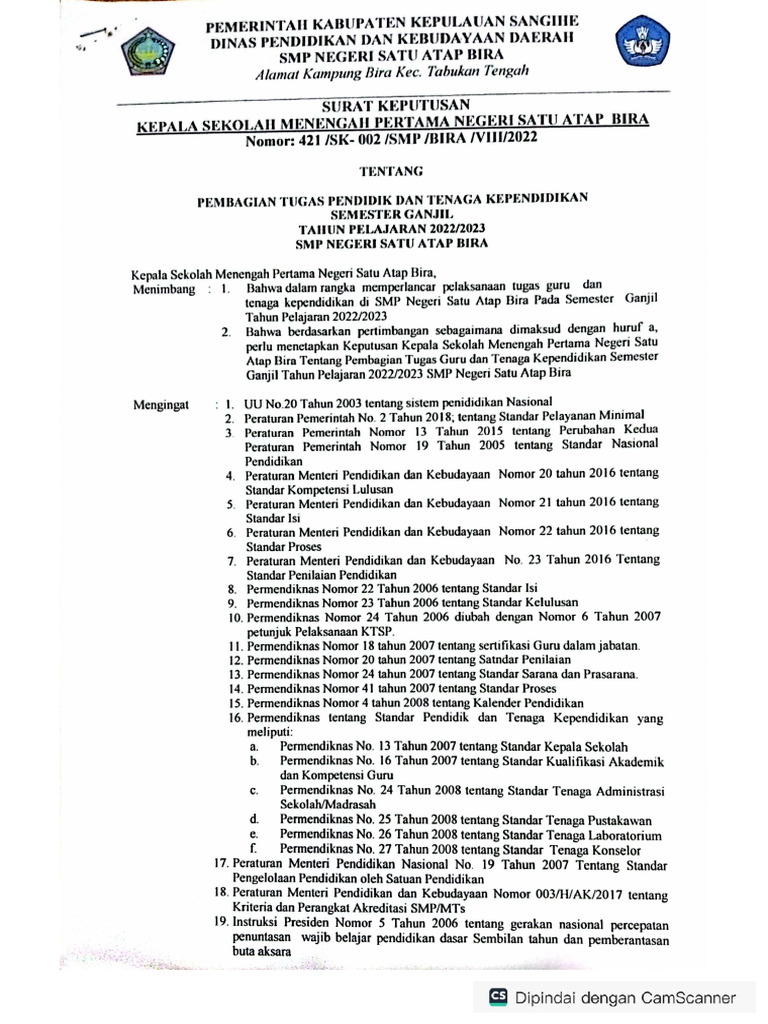 SK 2022 - 2023 (Sem. Ganjil) | PDF