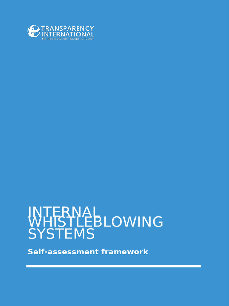 Internal-whistleblowing-systems-Self-assessment-framework-for-public-and-private-organisations ...