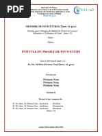 Guide du PFE à l'ISPITS Oujda | PDF | Allaitement | Microsoft Word