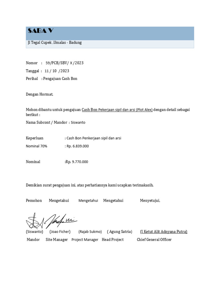Form Opname Plot Alex | PDF