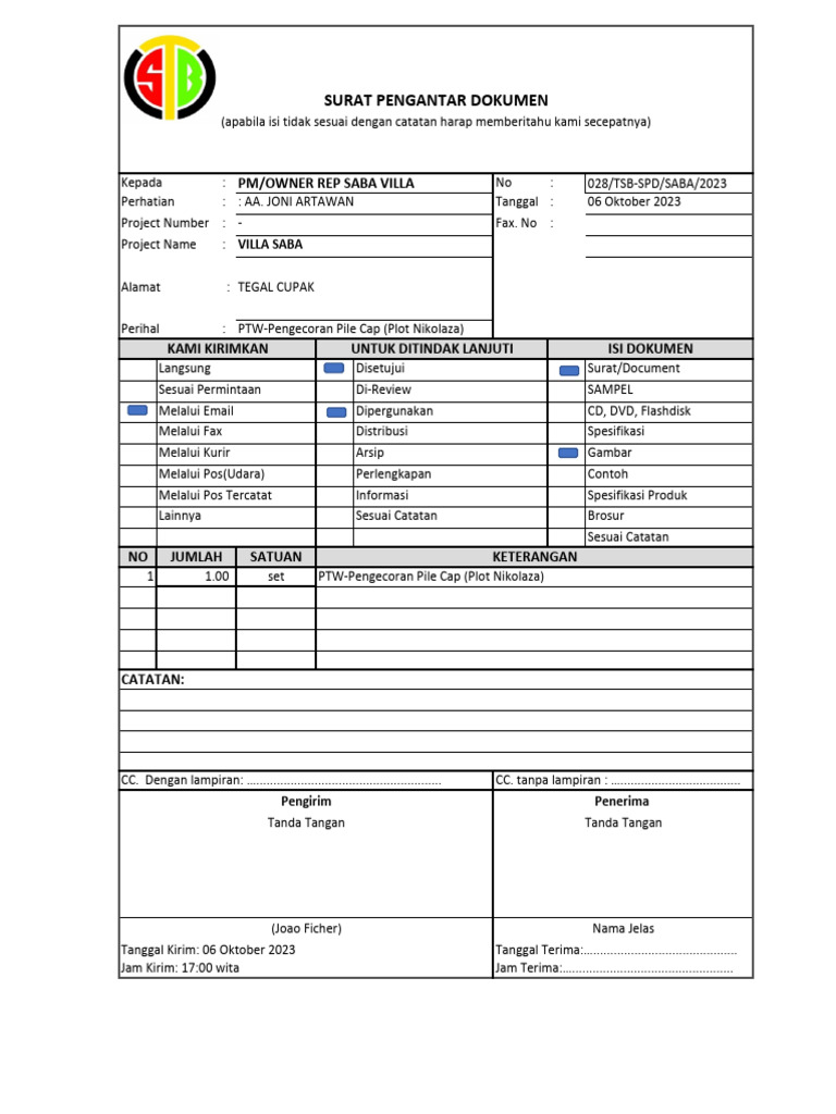 PTW-Pengecoran Pile Cap (Nikolaza) | PDF