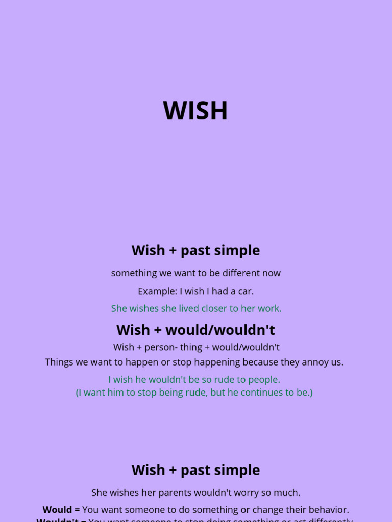 WISH | PDF