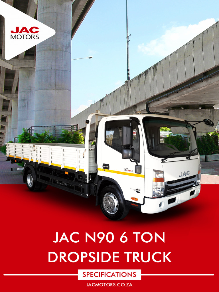 JAC N90 6 Ton Dropside Brochure | PDF