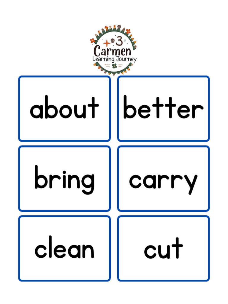 Level 3 Sight Words | PDF