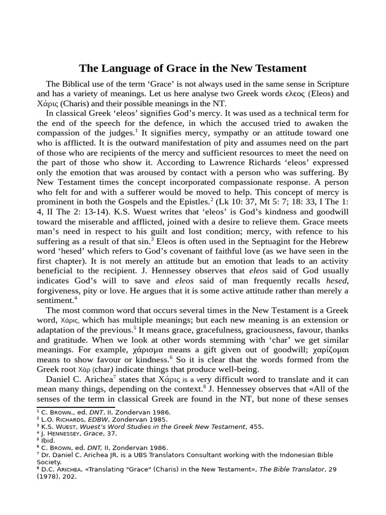 Notes 2- NT | PDF | Gospel Of John | Grace In Christianity