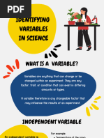 Identifying Variables in Experiments | PDF | Experiment