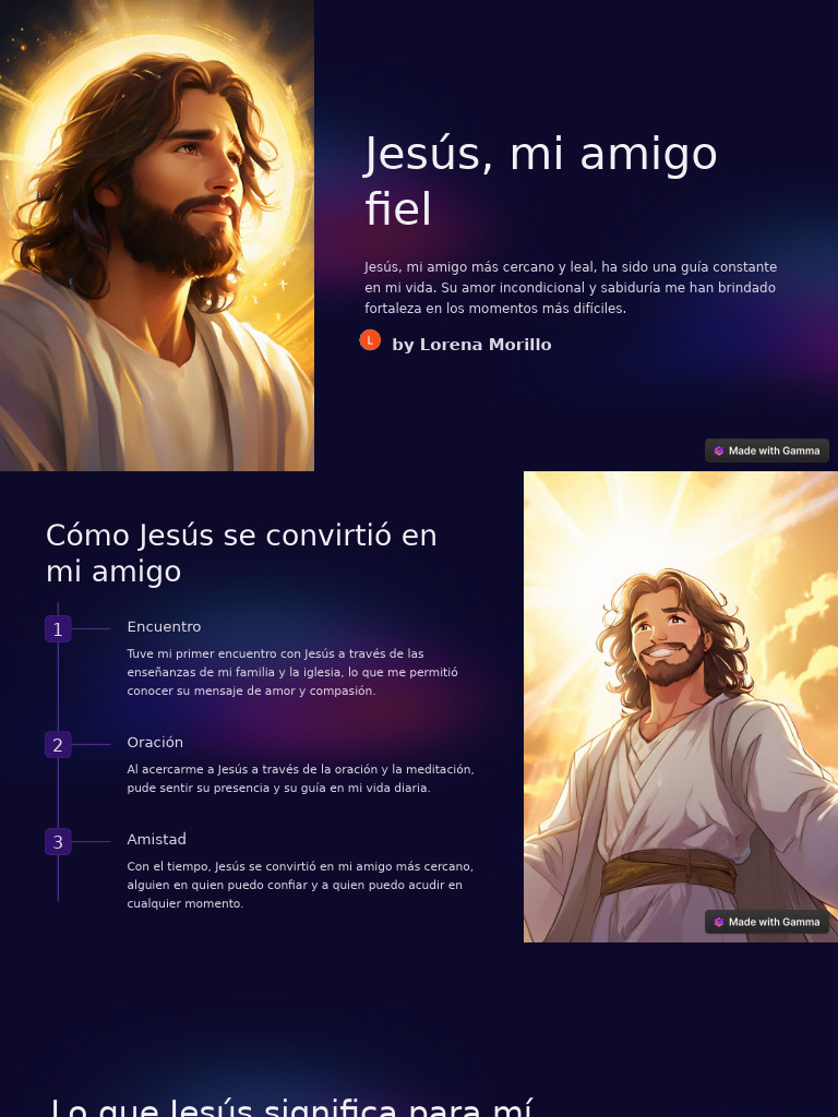 Jesús: Amigo Fiel y Guía Espiritual | PDF | Jesús | Amor