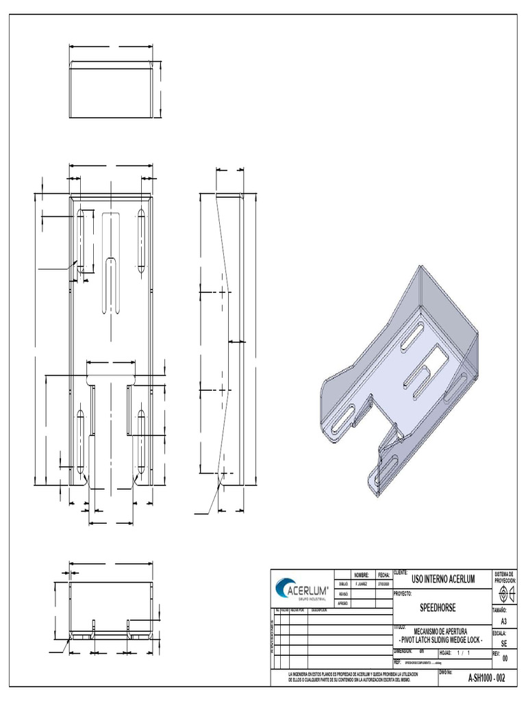 02 - SHST Pivot Latch Sliding Wedge Lock | PDF