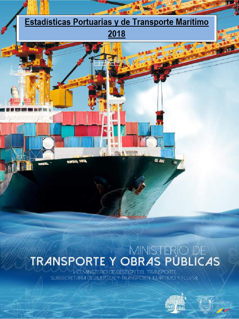 Boletin Estadistico 2018 - MTOP | PDF | Puerto | Envío