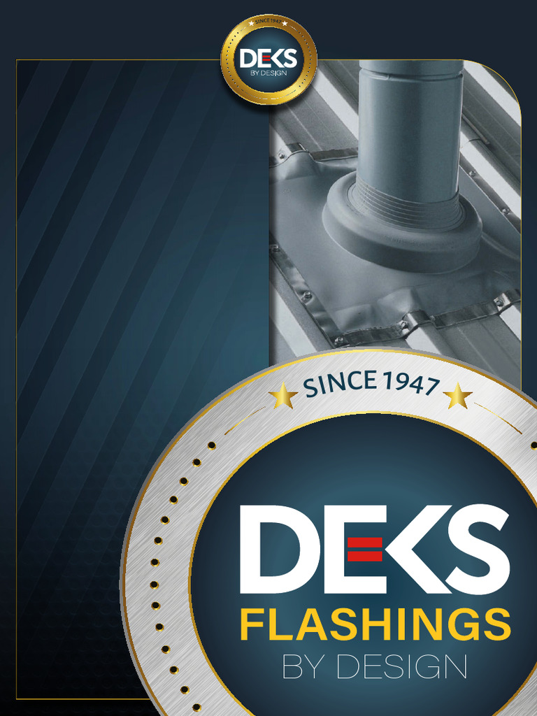 DEKS+A5+Flashings+-+v2+Mar+24+(Single) | PDF | Roof | Pipe (Fluid ...