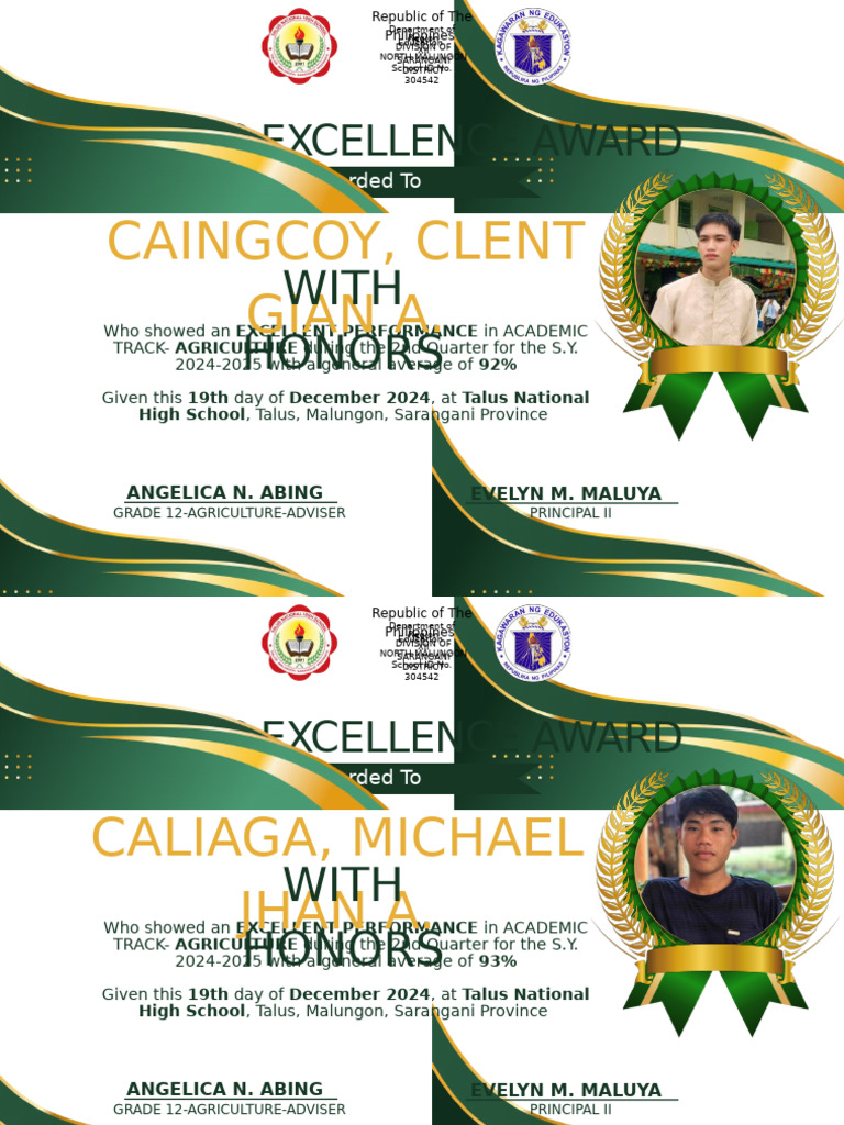 Recognition Cert. g12 | PDF