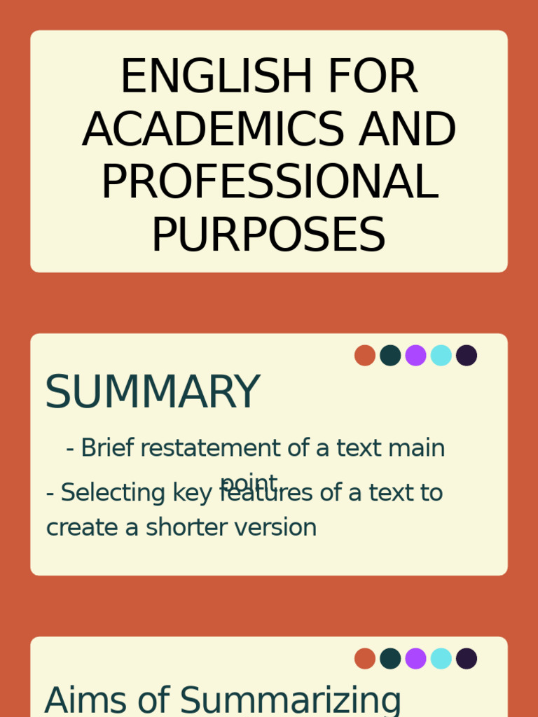 EAPP Summary and Thesis Statement 1 | PDF | Reason | Cognitive Psychology