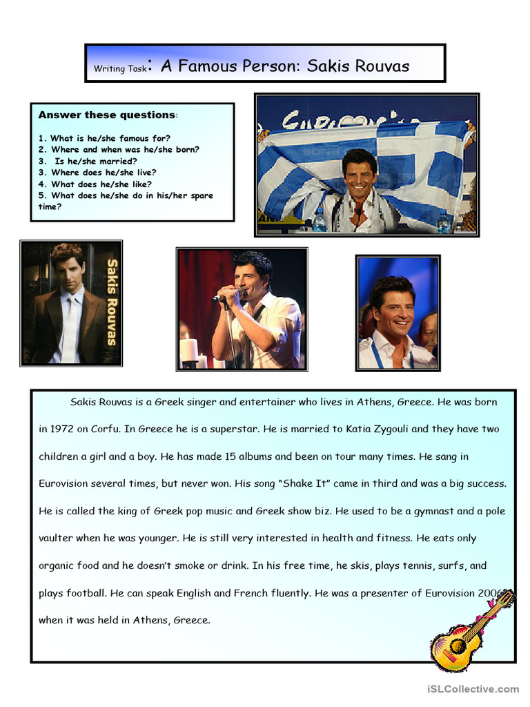 Sakis Rouvas: Greek Pop Icon | PDF
