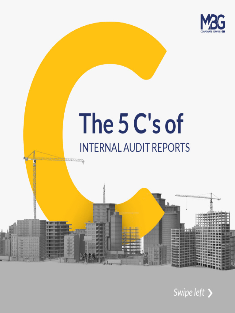 5cs of Internal Audit Report | PDF