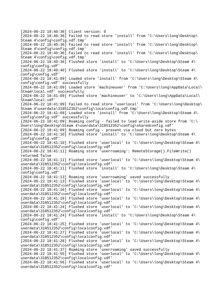 Configstore Log | PDF | Computing | Software