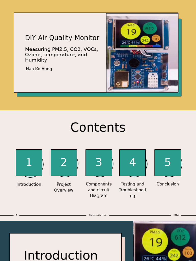 DIY Air Quality Monitor | PDF | Air Pollution | Particulates