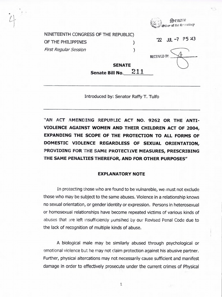 RA 9262 Amended | PDF