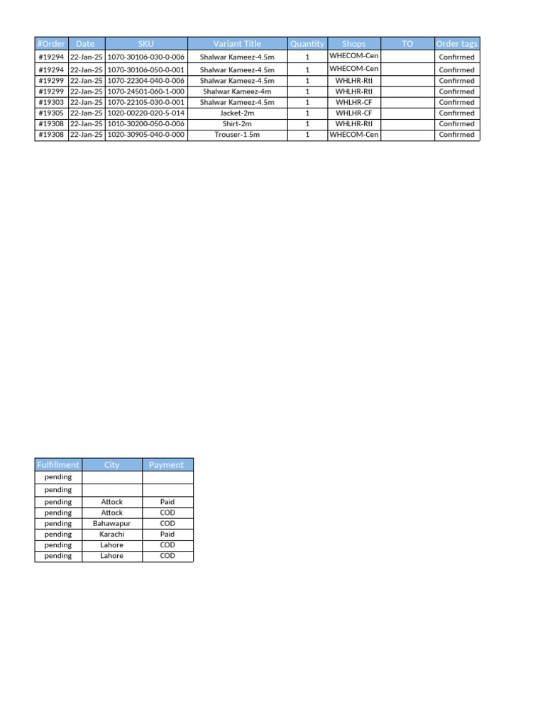Export Order Utility 2025.01.24 00.00 XZQOA | PDF